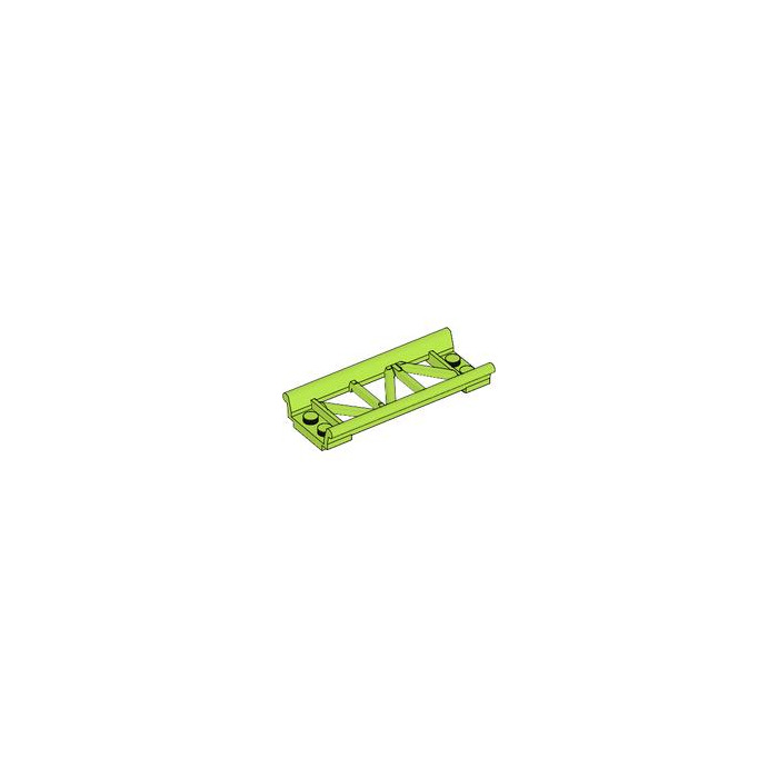 LEGO Lime Roller Coaster Rail 2 x 8 (26022) | Brick Owl - LEGO Marketplace