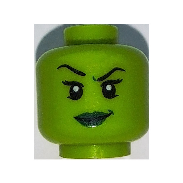 LEGO Lime She-Hulk, Green Minifigure Head (3626 / 29944) | Brick Owl ...