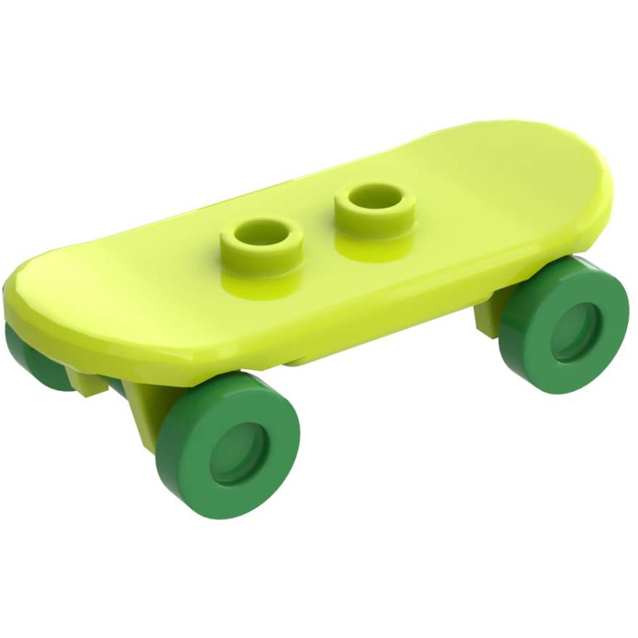 LEGO Lime Skateboard with Bright Green Wheels | Brick Owl - LEGO ...