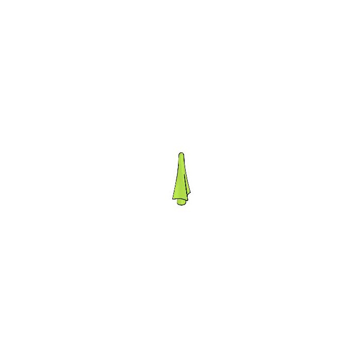 LEGO Lime Spear Tip with Fins (24482) | Brick Owl - LEGO Marketplace