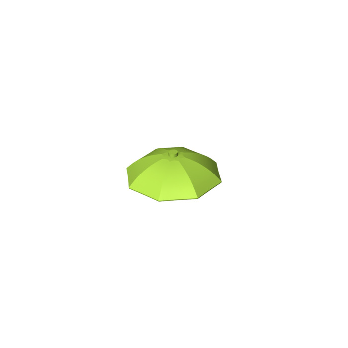 LEGO Lime Sunshade / Umbrella Top Part 6 x 6 (4094 / 58572) | Brick Owl ...