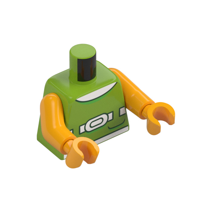 LEGO Tangy Minifig Torso (973 / 76382) | Brick Owl - LEGO Marketplace