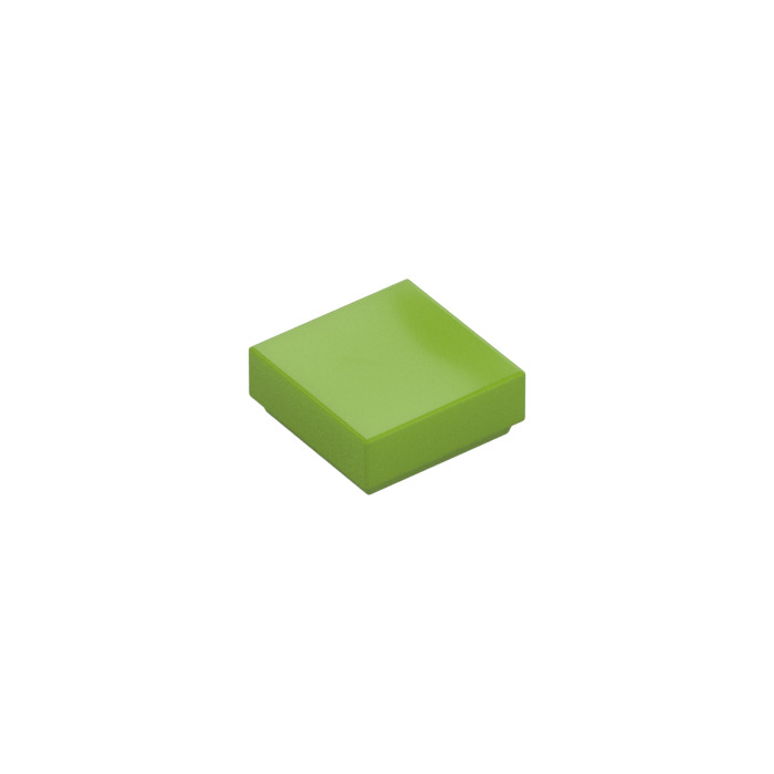 LEGO Lime Tile 1 x 1 with Groove (3070 / 113480) | Brick Owl