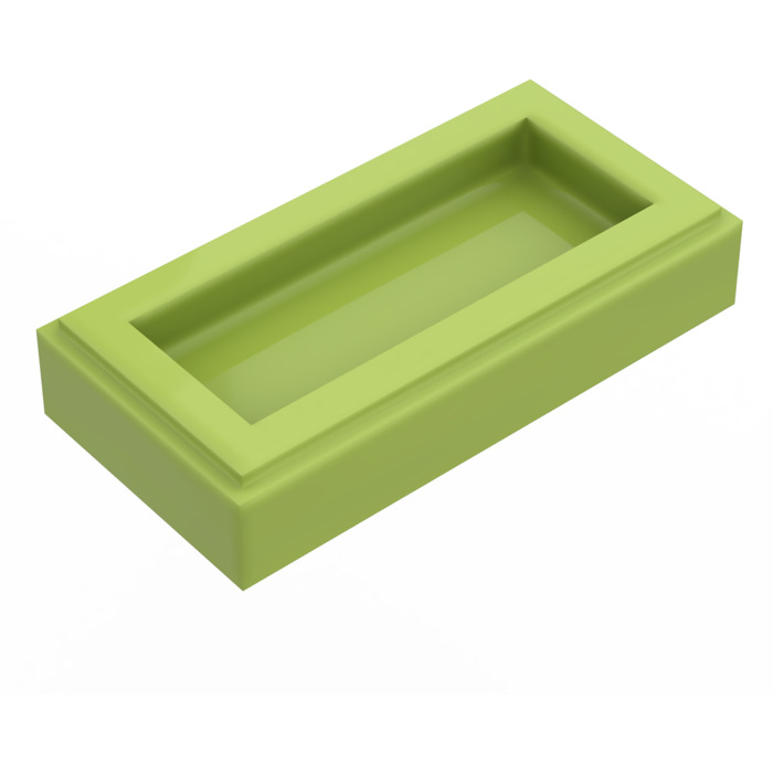 LEGO Lime Tile 1 x 2 with Groove (3069 / 113477) | Brick Owl