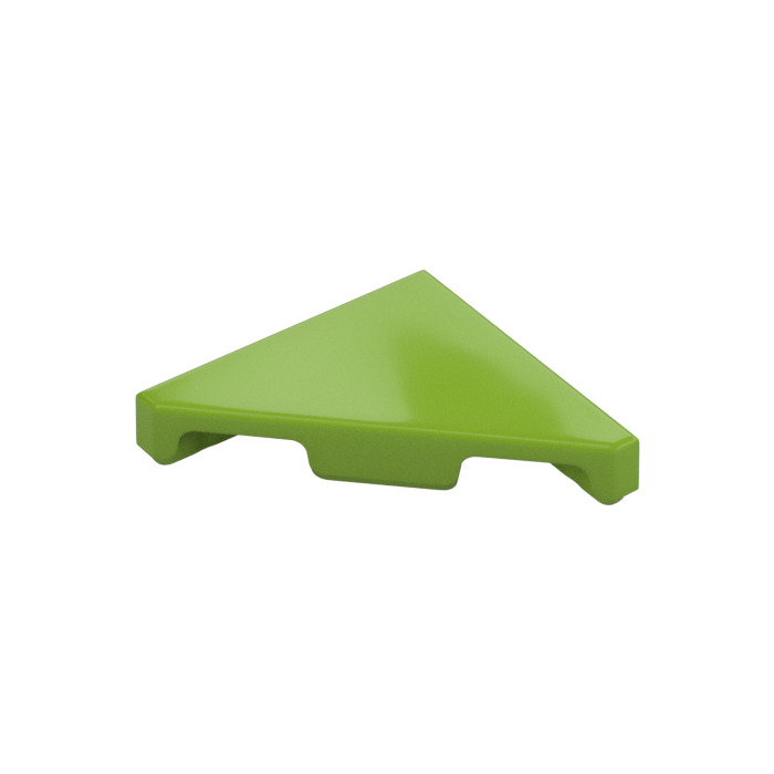 LEGO Lime Tile 2 x 2 Triangular (35787 / 118551) | Brick Owl