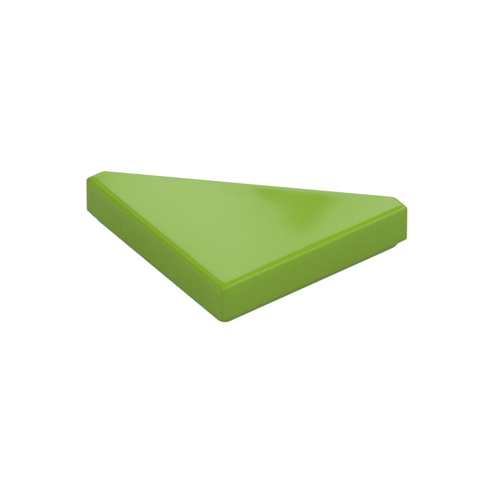 LEGO Lime Tile 2 x 2 Triangular (35787 / 118551) | Brick Owl