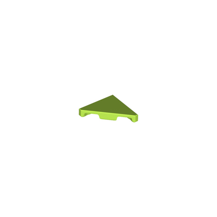 LEGO Lime Tile 2 x 2 Triangular (35787 / 118551) | Brick Owl