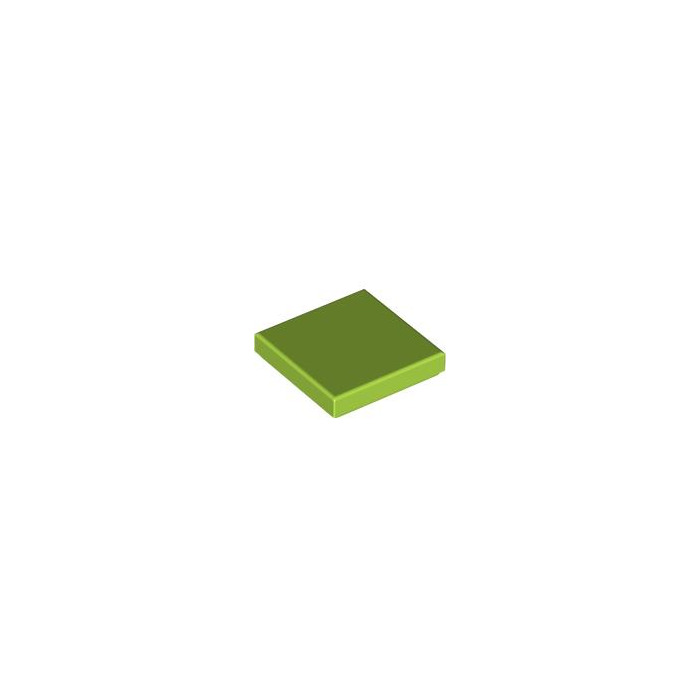 LEGO Lime Tile 2 x 2 with Groove (3068 / 88409) | Brick Owl - LEGO ...