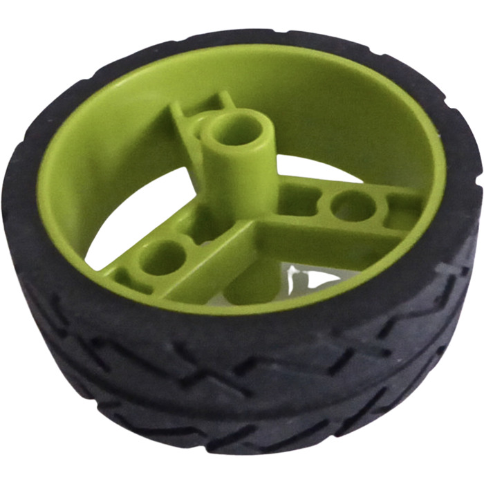 LEGO Lime Wheel with Tyre (32248) | Brick Owl - LEGO Marketplace
