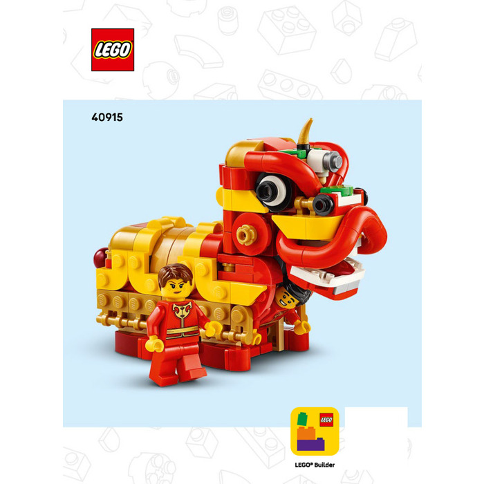 LEGO Lion Dance Set 40915 Instructions | Brick Owl