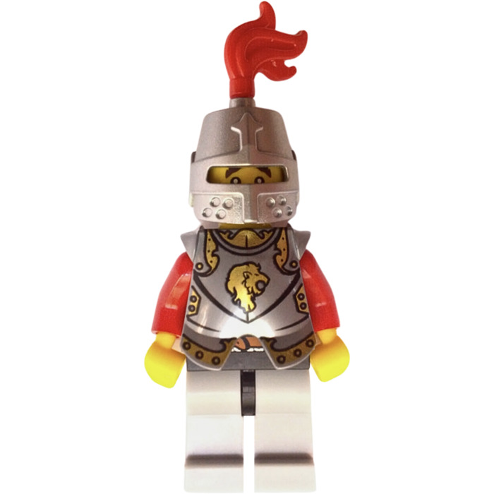 LEGO Lion Knight Armor, Helmet Closed Chess Bishop Castle Minifigure ...