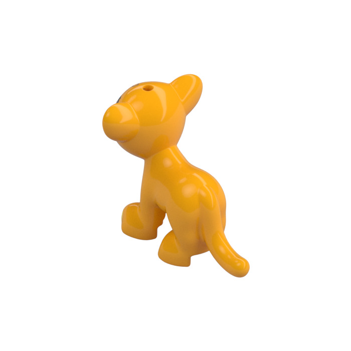 LEGO Lion with Bright Light Yellow Paws (14734 / 109668) | Brick Owl