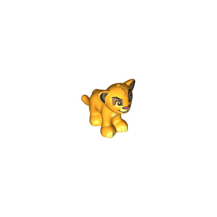 LEGO Lion with Bright Light Yellow Paws (14734 / 109668) | Brick Owl