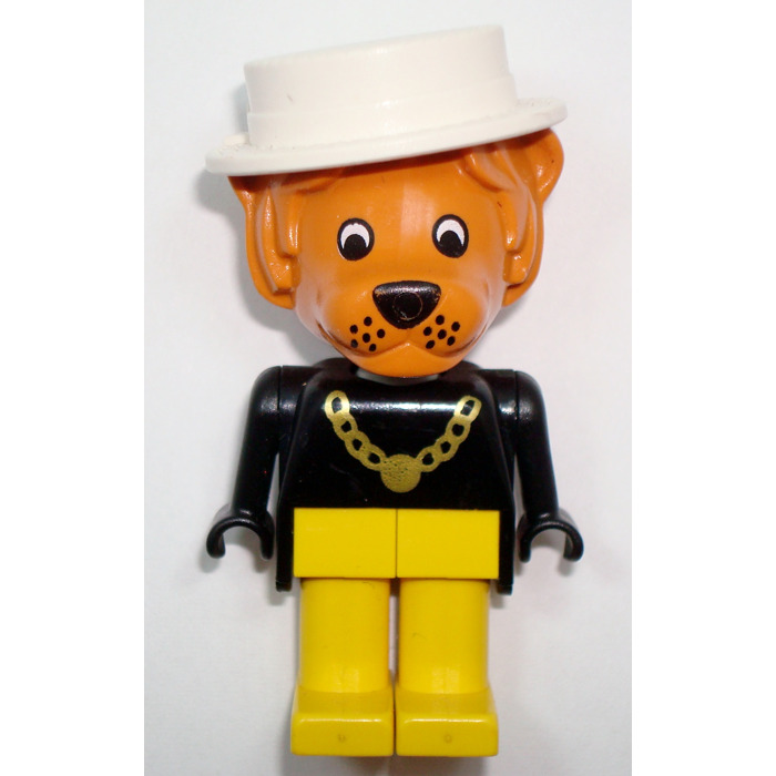 LEGO Lionel Lion with Chain and Hat Fabuland Figure | Brick Owl - LEGO ...