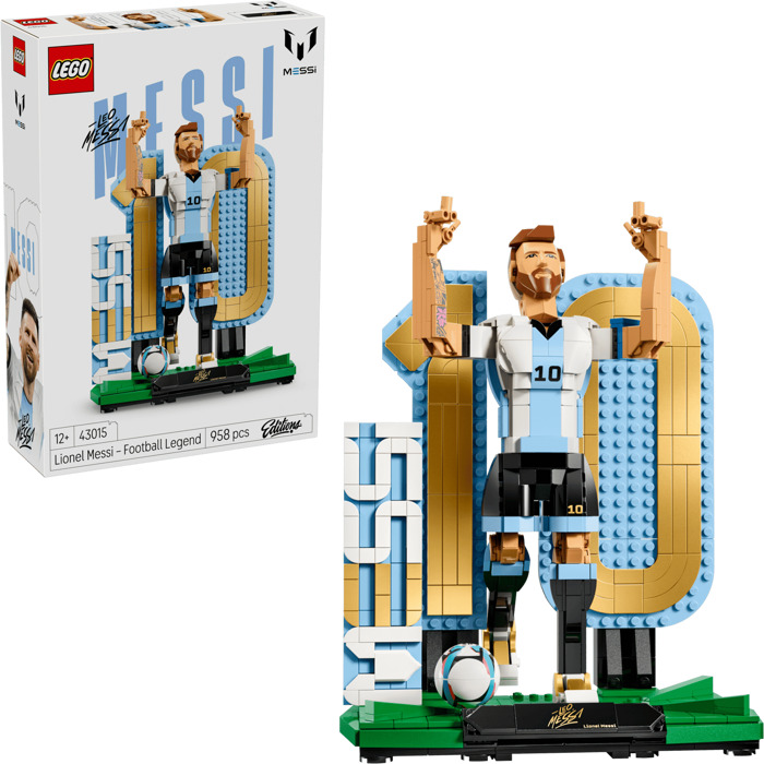 LEGO Lionel Messi – Football Legend Set 43015 | Brick Owl
