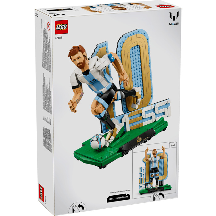 LEGO Lionel Messi – Football Legend Set 43015 | Brick Owl