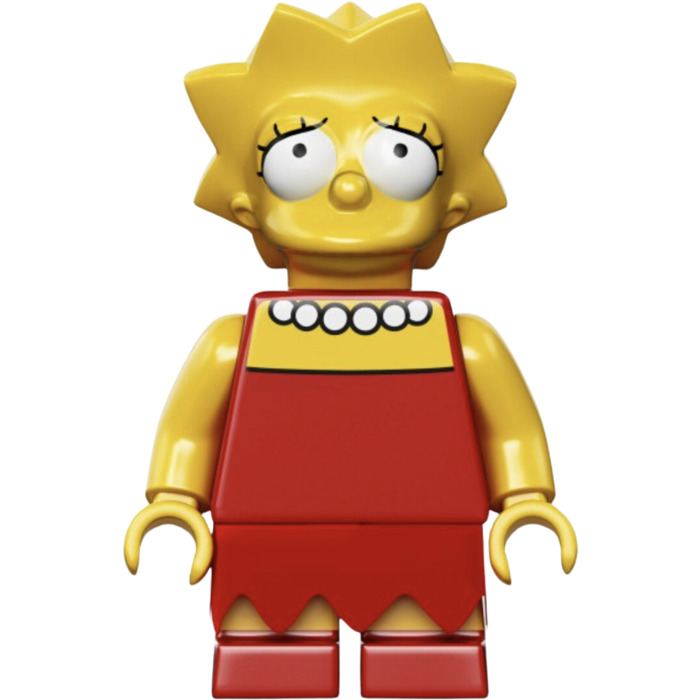 LEGO Lisa Simpson with Worried Face Minifigure | Brick Owl - LEGO ...