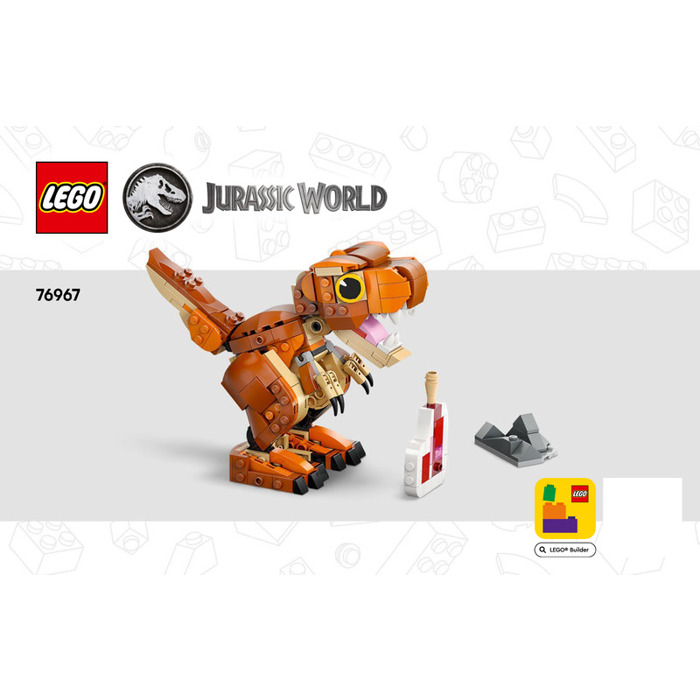 LEGO Little Eatie: T. rex Set 76967 Instructions | Brick Owl - LEGO ...