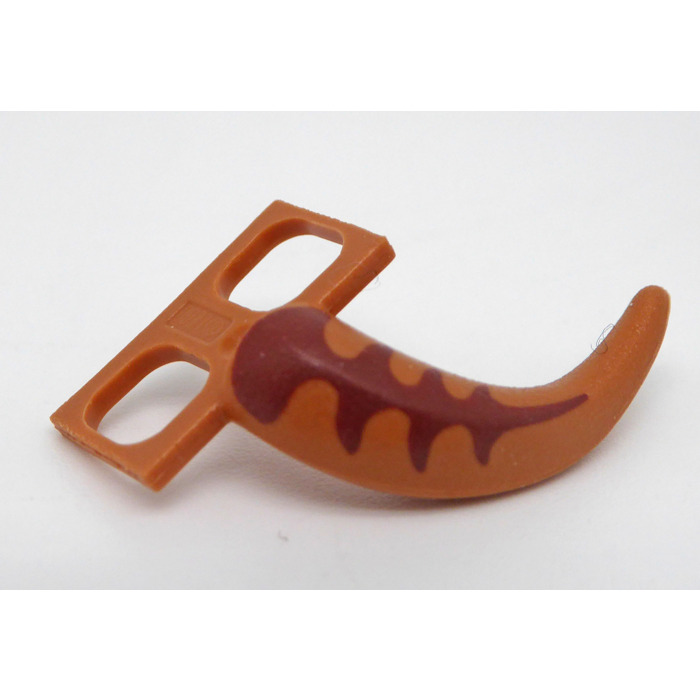 LEGO Lizard Tail with T-Rex Pattern (79973 / 101019) | Brick Owl - LEGO ...