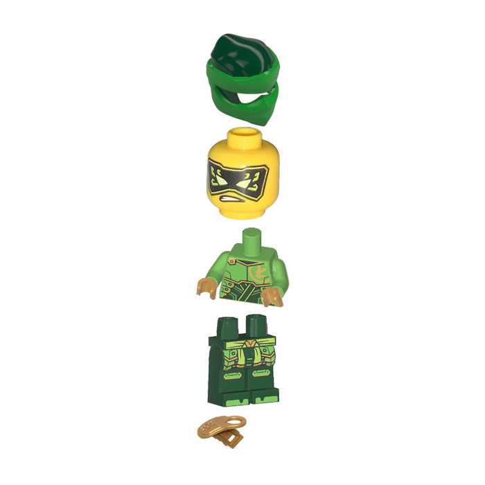LEGO Lloyd - Dragons Rising with Armor Plates and Scabbard Minifigure ...