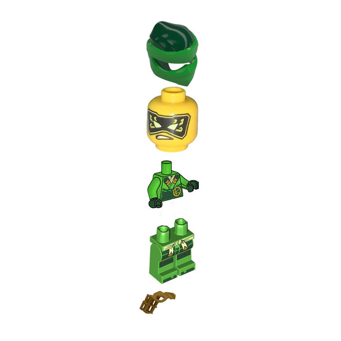 LEGO Lloyd - Dragons Rising with Tunic and Scabbard Minifigure | Brick ...