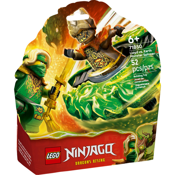 LEGO Lloyd vs. Earth Monster Spinner Set 71850 | Brick Owl