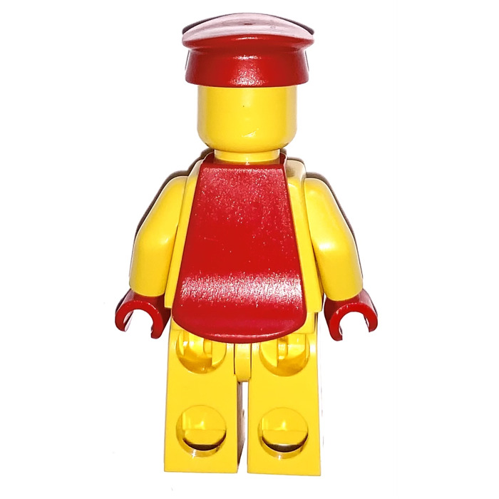 LEGO Loco Station Master with Red Plastic Cape | Brick Owl