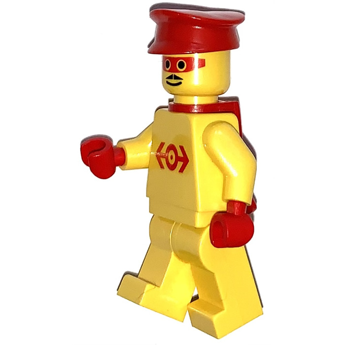 LEGO Loco Station Master with Red Plastic Cape | Brick Owl
