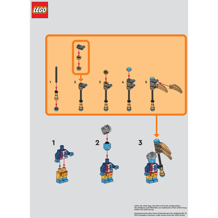 LEGO Logan Set 552406 Instructions | Brick Owl - LEGO Marketplace