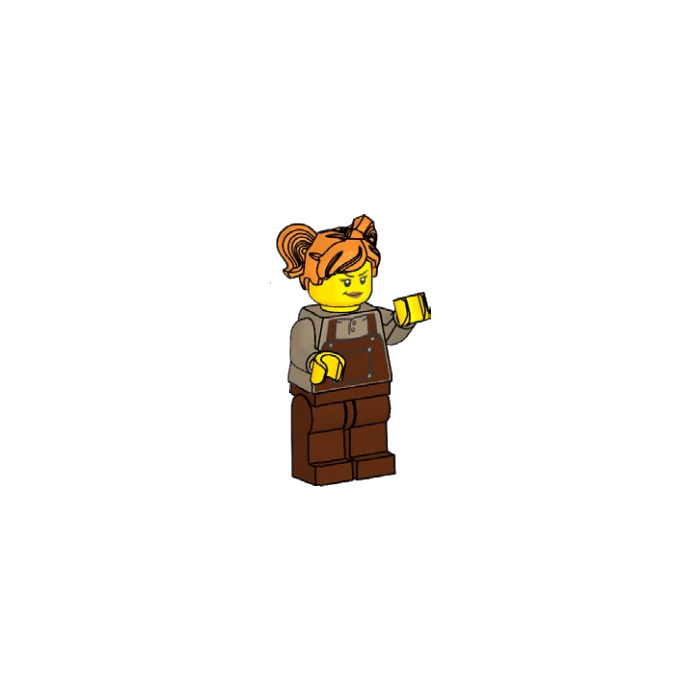LEGO Logging Railway Engineer - Orange Hair Minifigure | Brick Owl ...