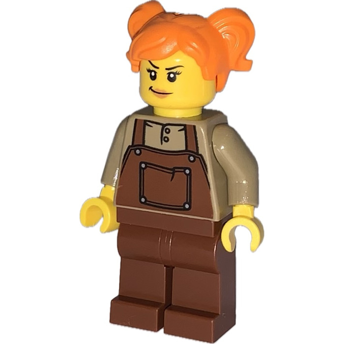 LEGO Logging Railway Engineer - Orange Hair Minifigure | Brick Owl ...