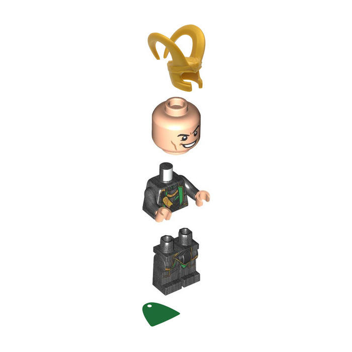 LEGO Loki with Pearl Dark Gray Suit Minifigure | Brick Owl - LEGO ...