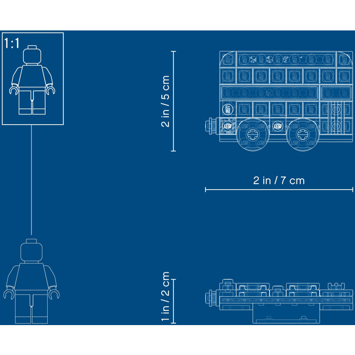 LEGO London Bus Magnet Set 853914 | Brick Owl - LEGO Marketplace