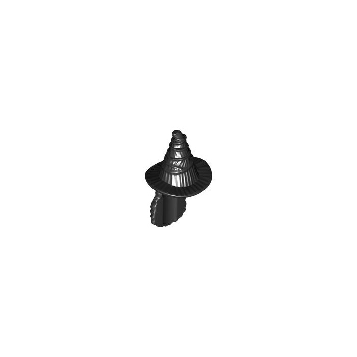 LEGO Long Curly Hair with Black Witch Hat (6570) | Brick Owl