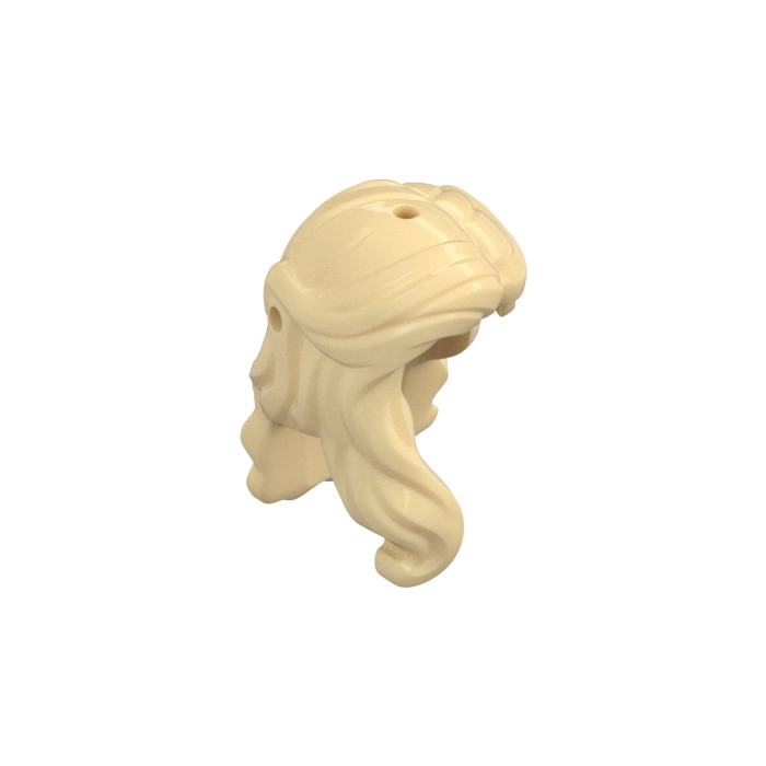 LEGO Long Wavy Hair with Lock on Side (6986) | Brick Owl
