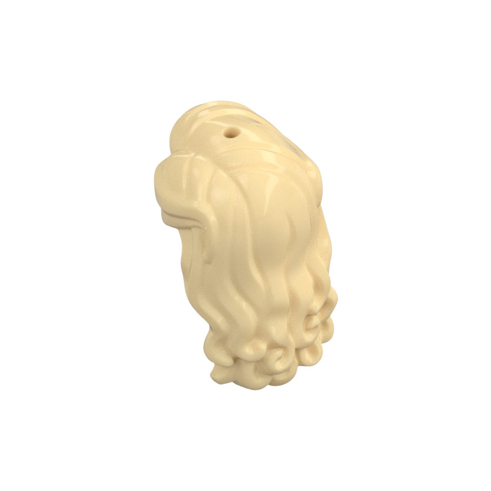 LEGO Long Wavy Hair with Lock on Side (6986) | Brick Owl - LEGO Marketplace