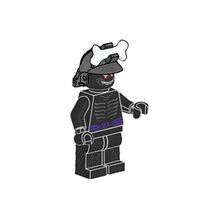 LEGO Lord Garmadon with Pearl Dark Gray Helmet Minifigure | Brick Owl
