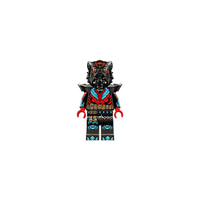 LEGO Lord Ras with Red Markings and Pearl Dark Gray Shoulder Armor ...