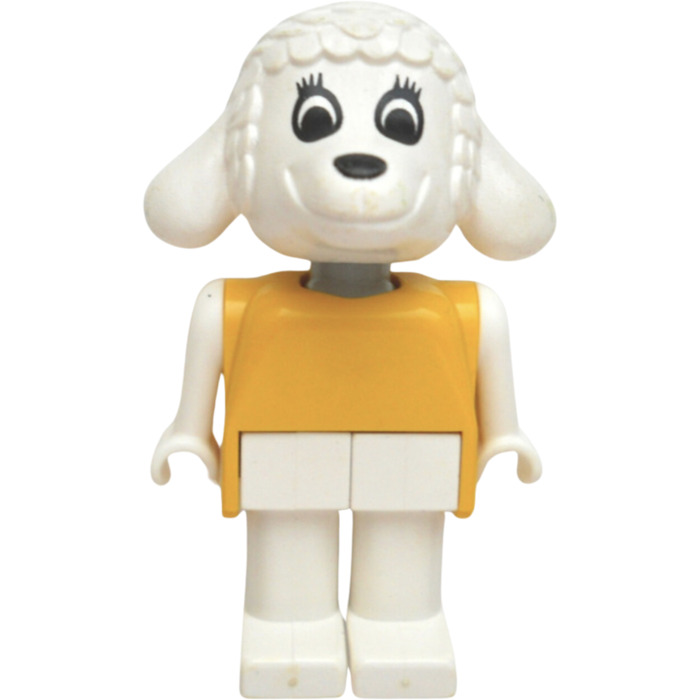 LEGO Lucy Lamb with White Eyes Fabuland Figure | Brick Owl - LEGO ...