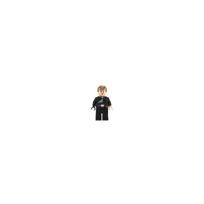 LEGO Luke Skywalker with Jedi Master Endor Outfit and Dark Tan Hair ...