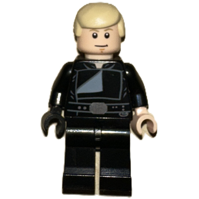LEGO Luke Skywalker with Jedi Master Endor Outfit with Tan Hair (Smile ...