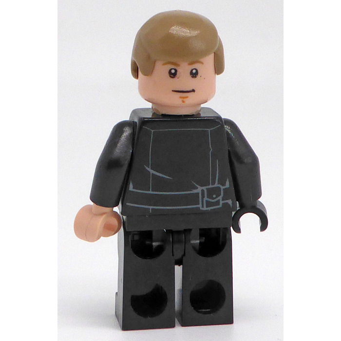 LEGO Luke Skywalker with Jedi Master Outfit and Smooth Hair Minifigure ...