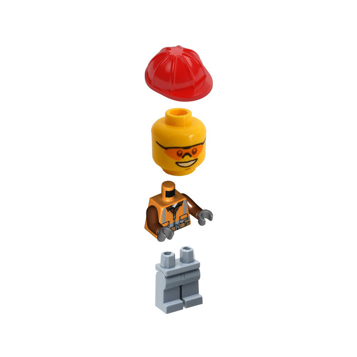 LEGO Lumberjack with Brown Shirt Minifigure | Brick Owl - LEGO Marketplace