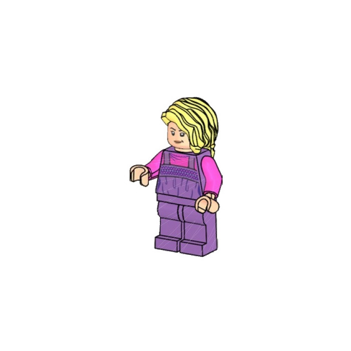 LEGO Luna Lovegood with Medium Lavendar Outfit Minifigure | Brick Owl ...