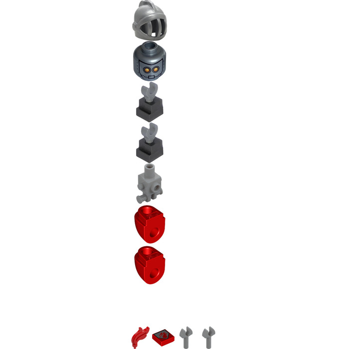 LEGO Macy Bot with Silver Helmet Minifigure | Brick Owl