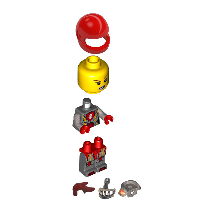 LEGO Macy with Silver Visor and Armor Minifigure | Brick Owl