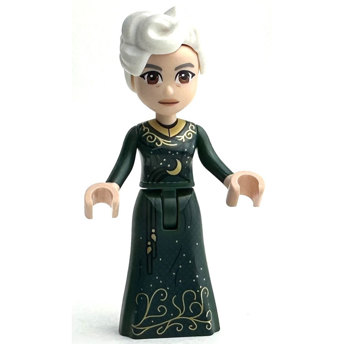 LEGO Madame Morrible with Dark Green and Dark Blue Dress Minifigure ...