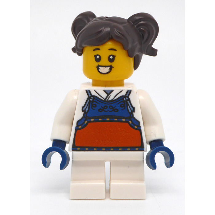 LEGO Madison with White Robe and Bogu Armor Minifigure | Brick Owl ...