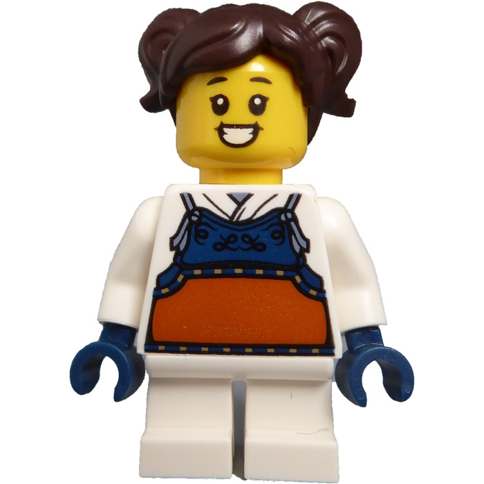 LEGO Madison with White Robe and Bogu Armor Minifigure | Brick Owl