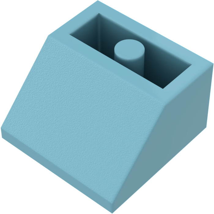 LEGO Maersk Blue Slope 2 x 2 (45°) Inverted (3660 / 7261) | Brick Owl